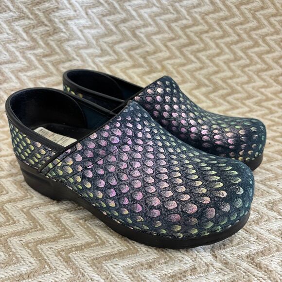 Dansko | Shoes | Dansko Professional Metallic Dot Clogs | Poshmark